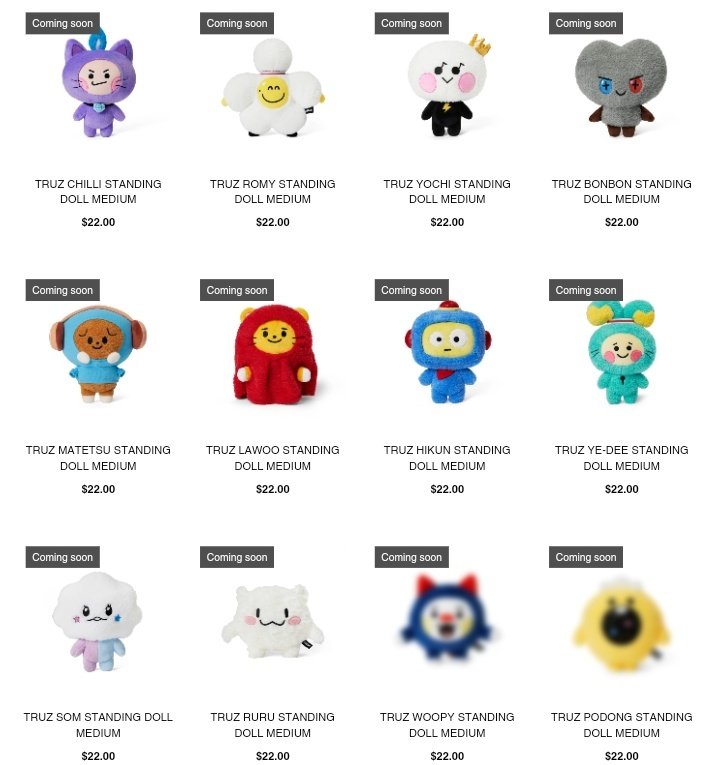 TREASURE PHILIPPINES on Twitter: "🏷 210426 | LINE FRIENDS @official_truz TRUZ Doll Series ...