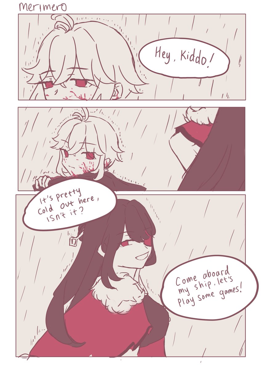 「A quick kazuha and beidou comic i made l」|Merimero | nope, still ...
