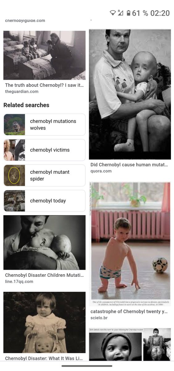 Chernobyl Disaster Mutations