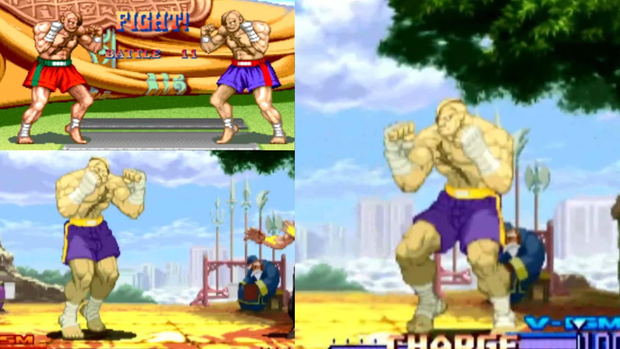 Gill Street Fighter Sprites