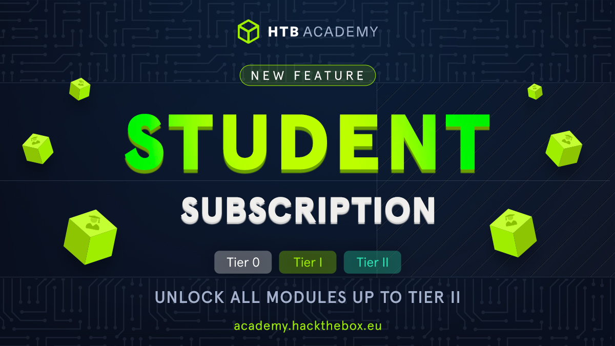 Hack The Box on Twitter: "Calling all students of this world! We have #HTBAcademy NEWS! 📢 The ...