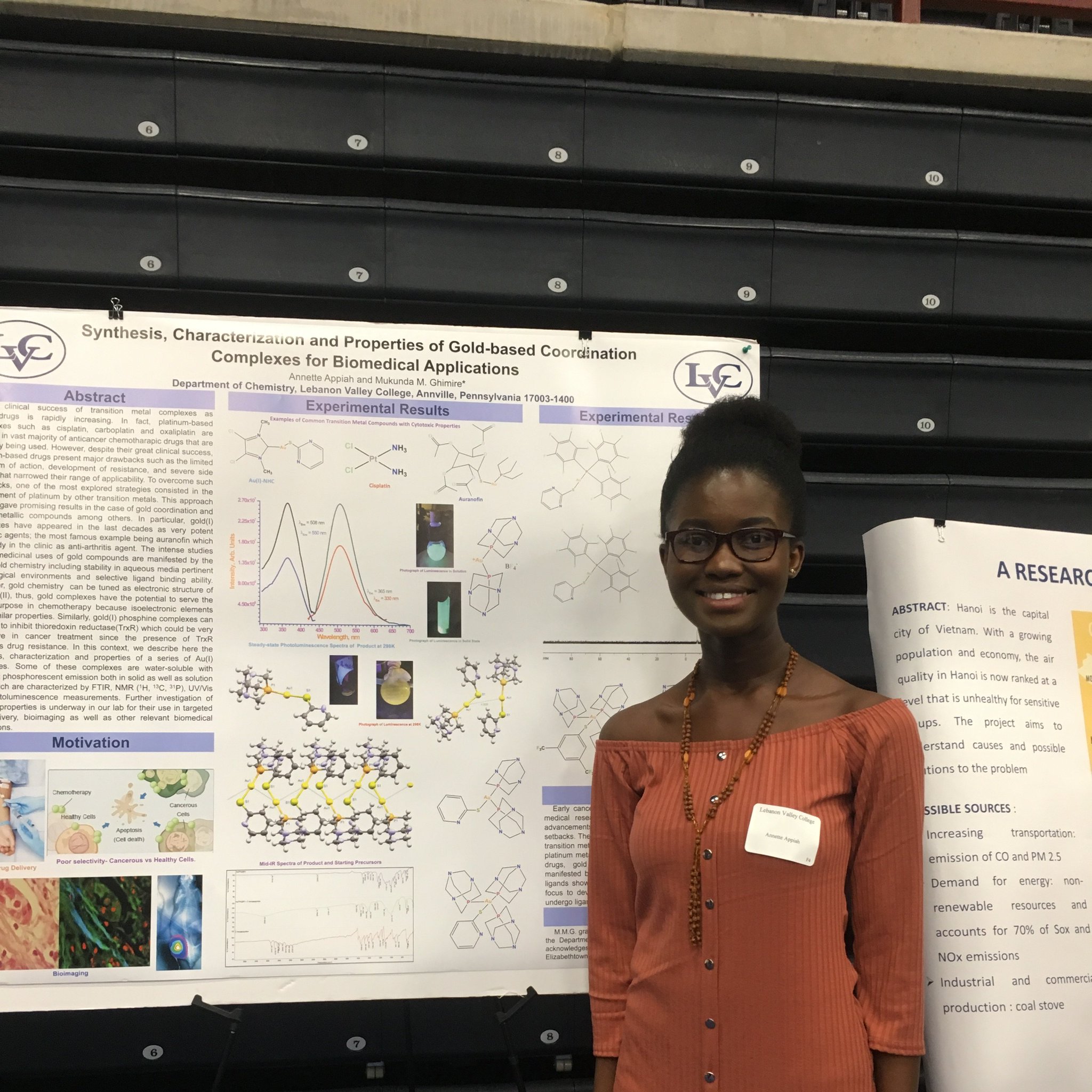 LVC Chemistry on Twitter: "Exciting news from Dr. Ghimire’s research group: Annette Appiah (BIO ...