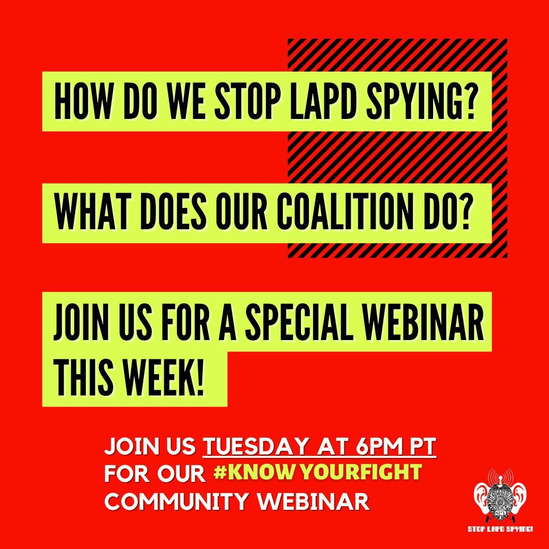 Stop LAPD Spying Coalition On Twitter Do You Want To Join stop-lapd-spying-coalition-on-twitter-do-you-want-to-join