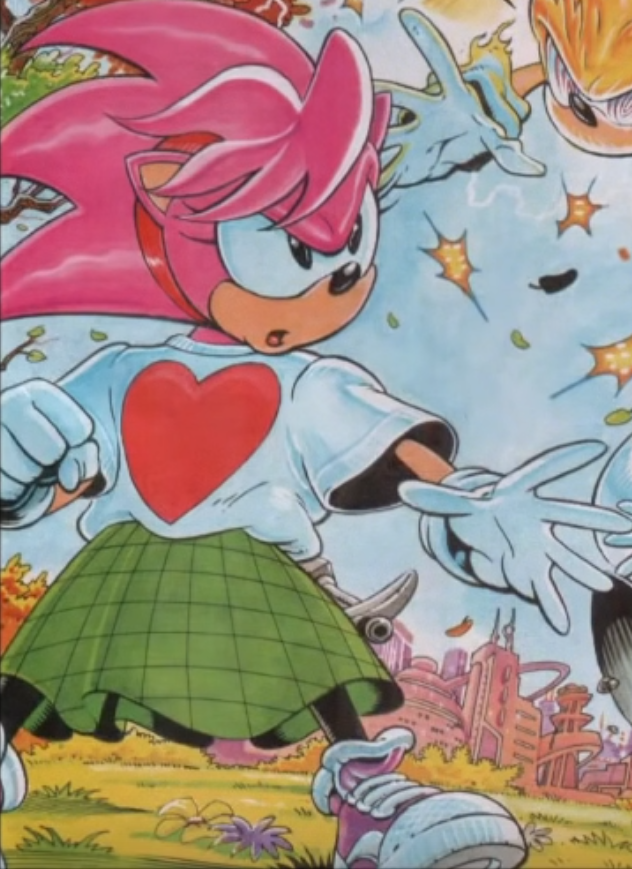 Which Amy Rose design do you prefer more? | ResetEra