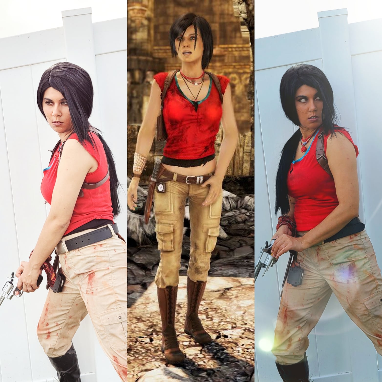 Uncharted 2 Chloe Cosplay