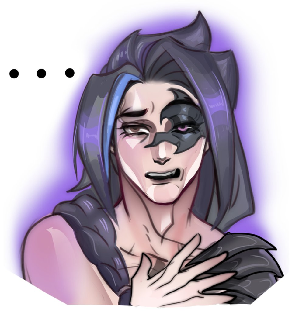 「Сделала эмоджи для диска 👺 #Kayn #Artof」|necroctoのイラスト