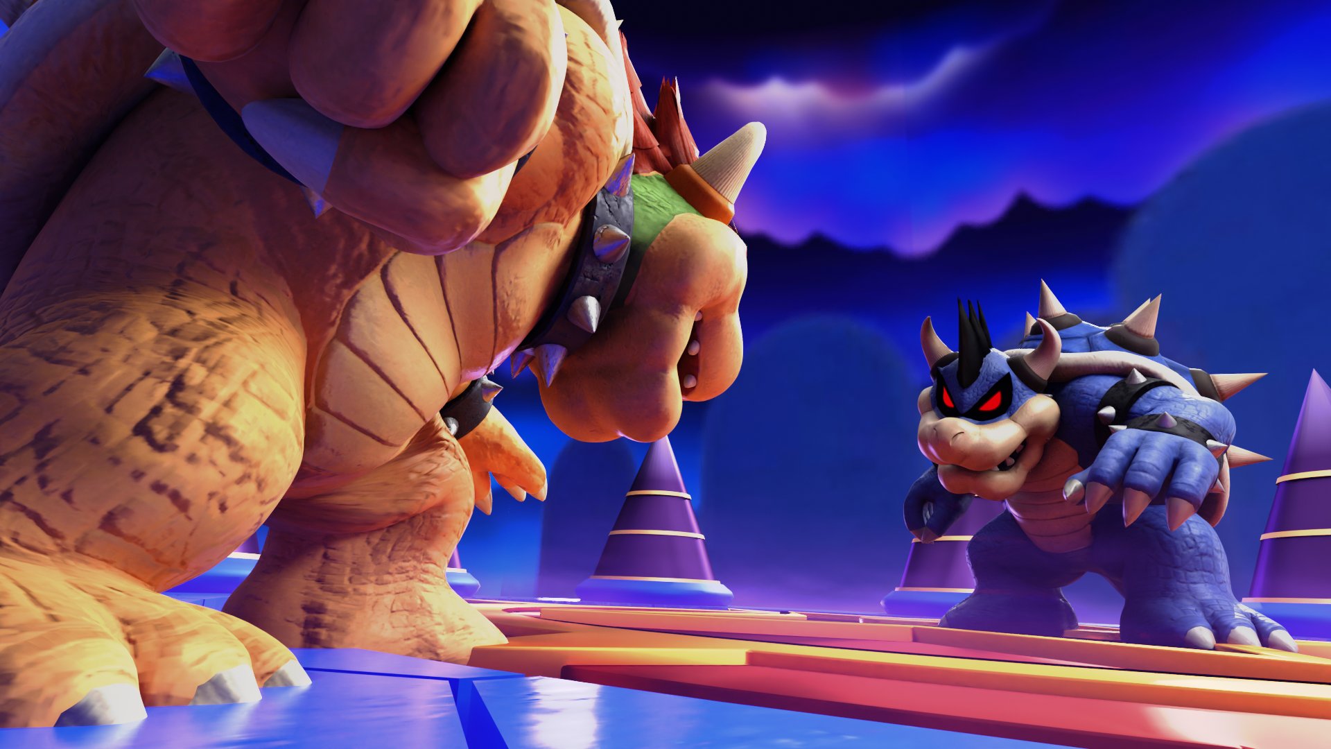 Dark Bowser Vs Bowser