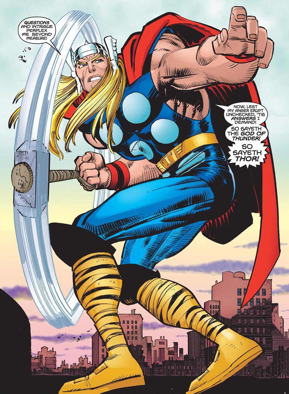 Classic Thor Comic Art