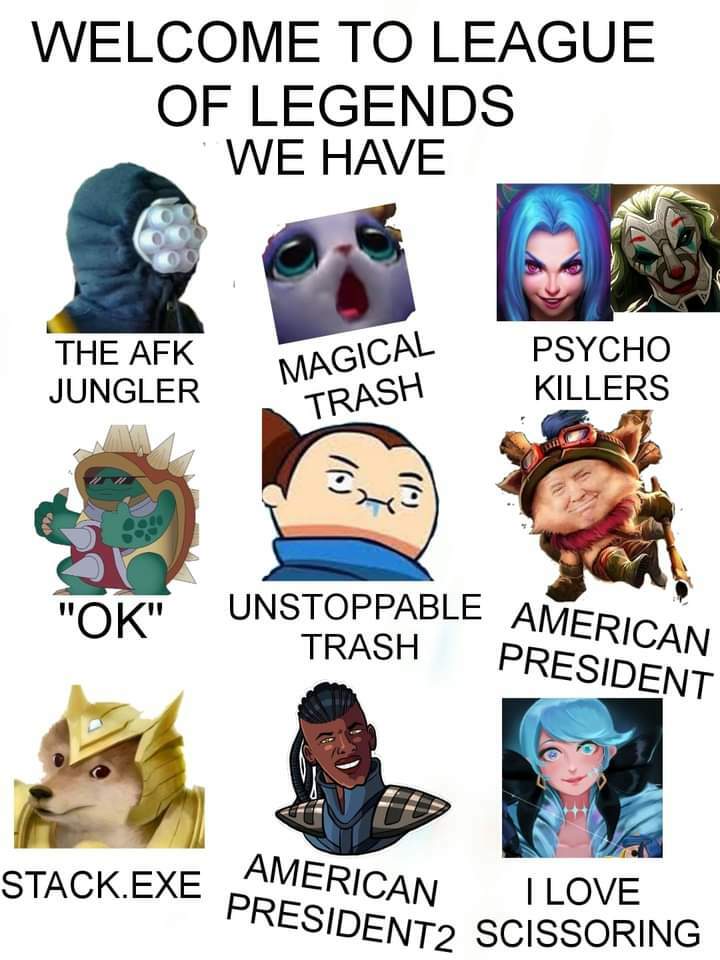 Memes League Of Legends