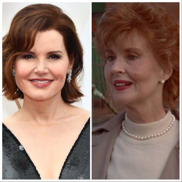 Geena Davis Now And Then