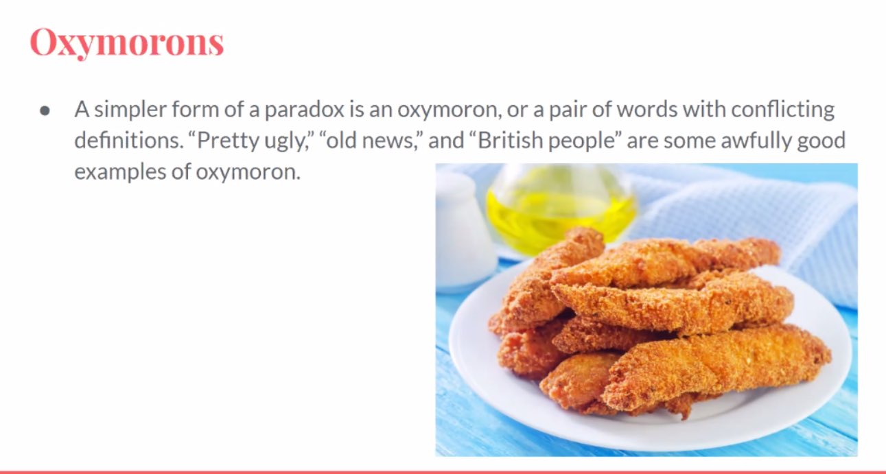 Oxymoron List