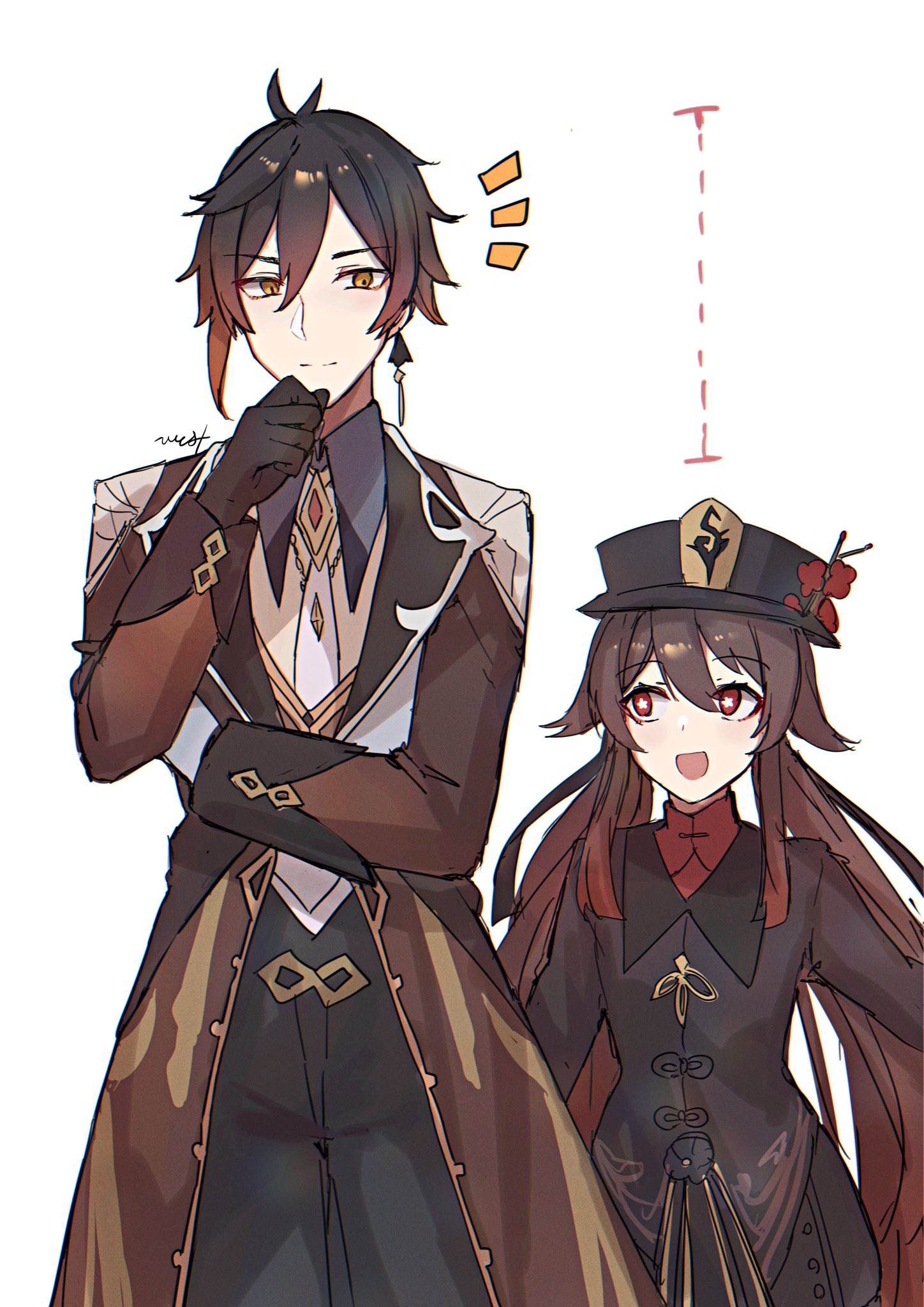 Zhongtao Hu Tao X Zhongli Best Ship ️ On Twitter Zhongtao 往生堂 胡鍾 鍾胡 Hutao X Zhongli