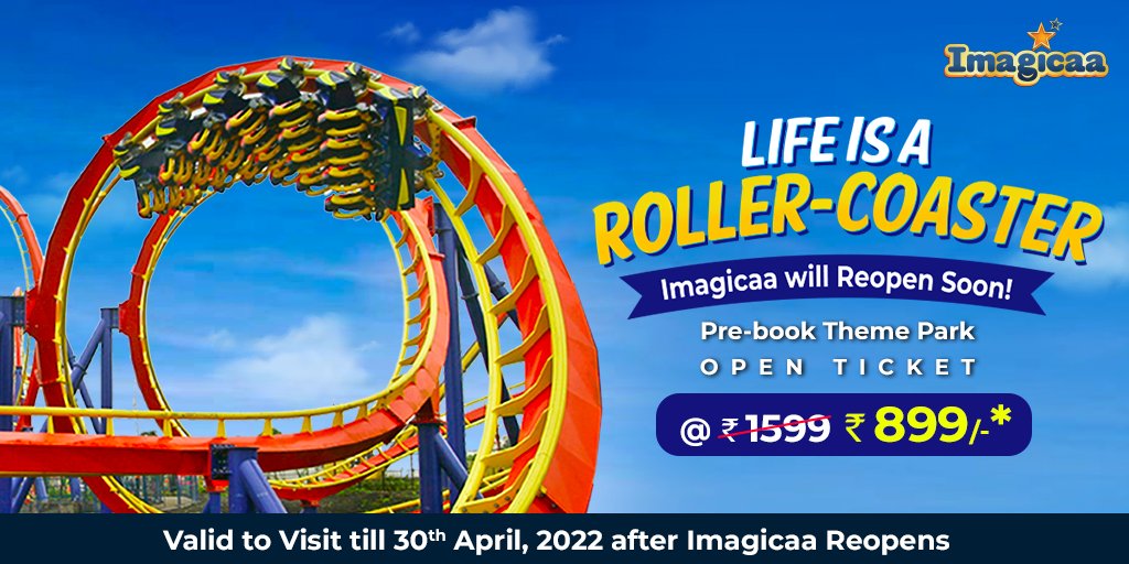 Imagica Entry Fees 2022