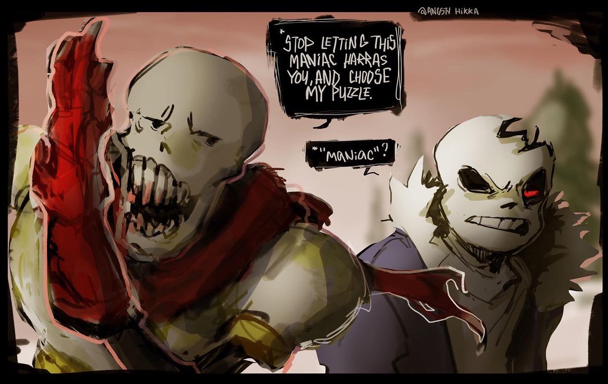 Horrortale Comic Horrortale Comic 34: Welcome To Grillby's By