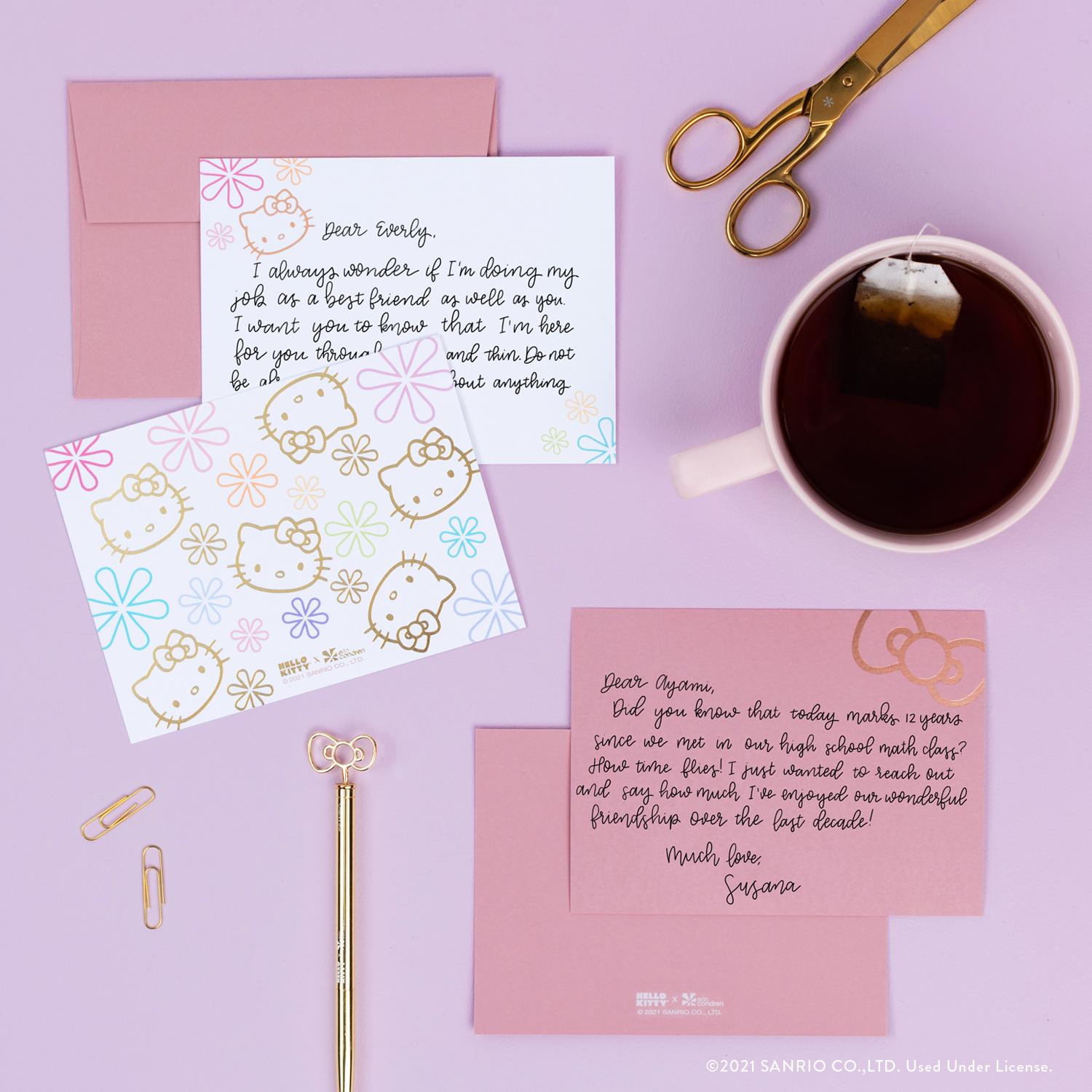 Hello Kitty on Twitter: "The only thing better than customized Hello Kitty stationery ...