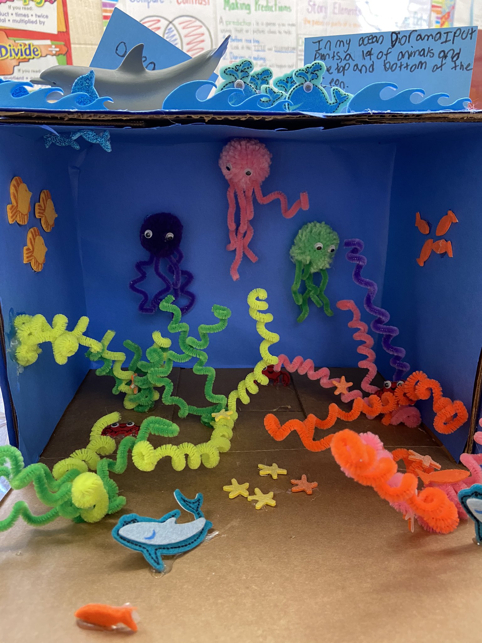 Ocean Ecosystem Diorama Biome Dioramas – With His Grace