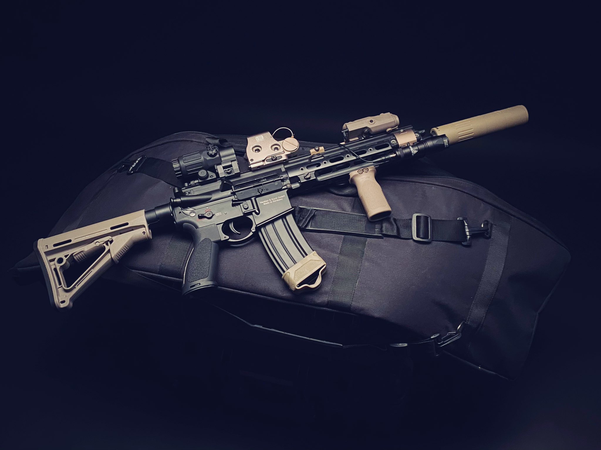 Hk416 Assault Rifle Wallpaper