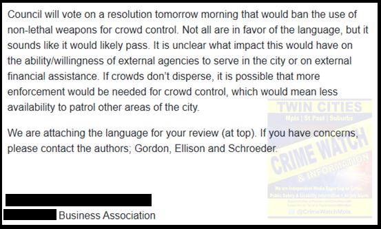 Crimewatchmpls On Twitter An Email Document Were Forwarded To Us From