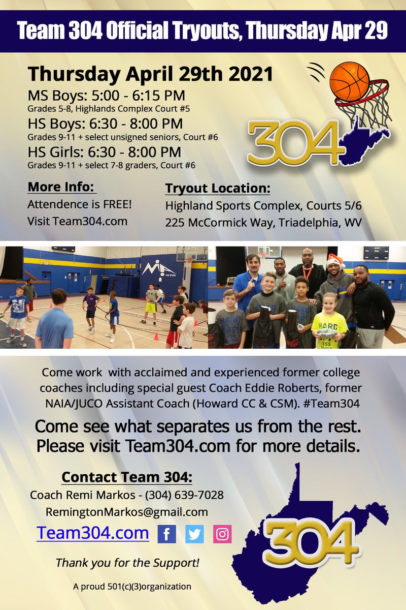 Team 304 ⋆ AAU Youth Basketball