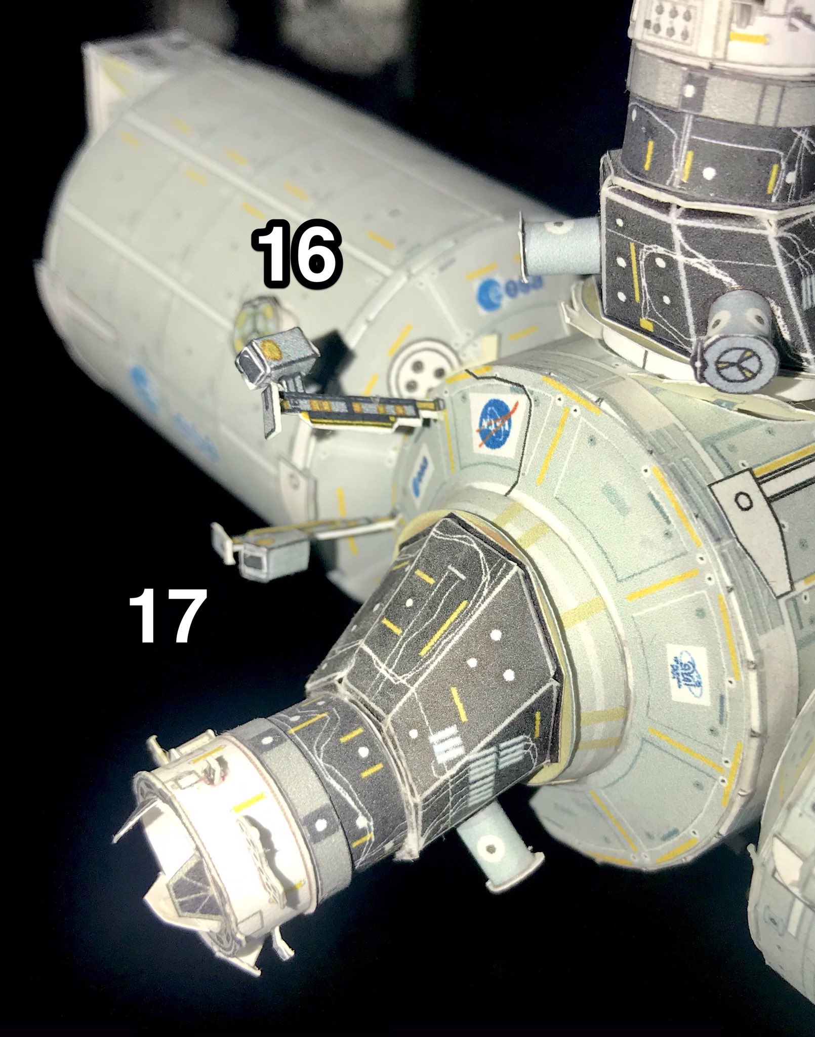 International Space Station Paper Model