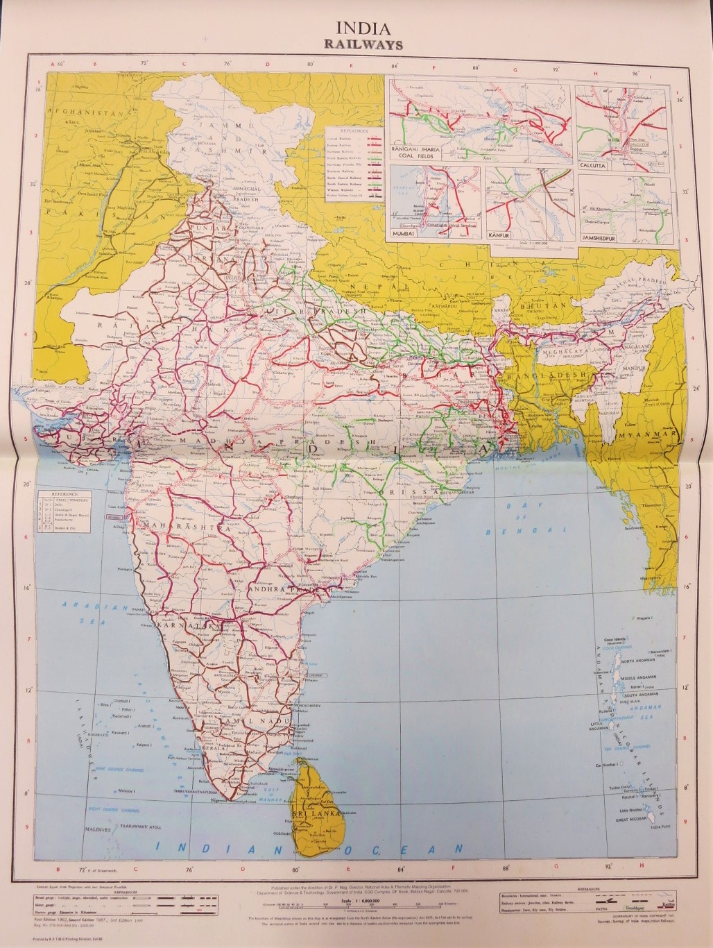 Indian Railway Map