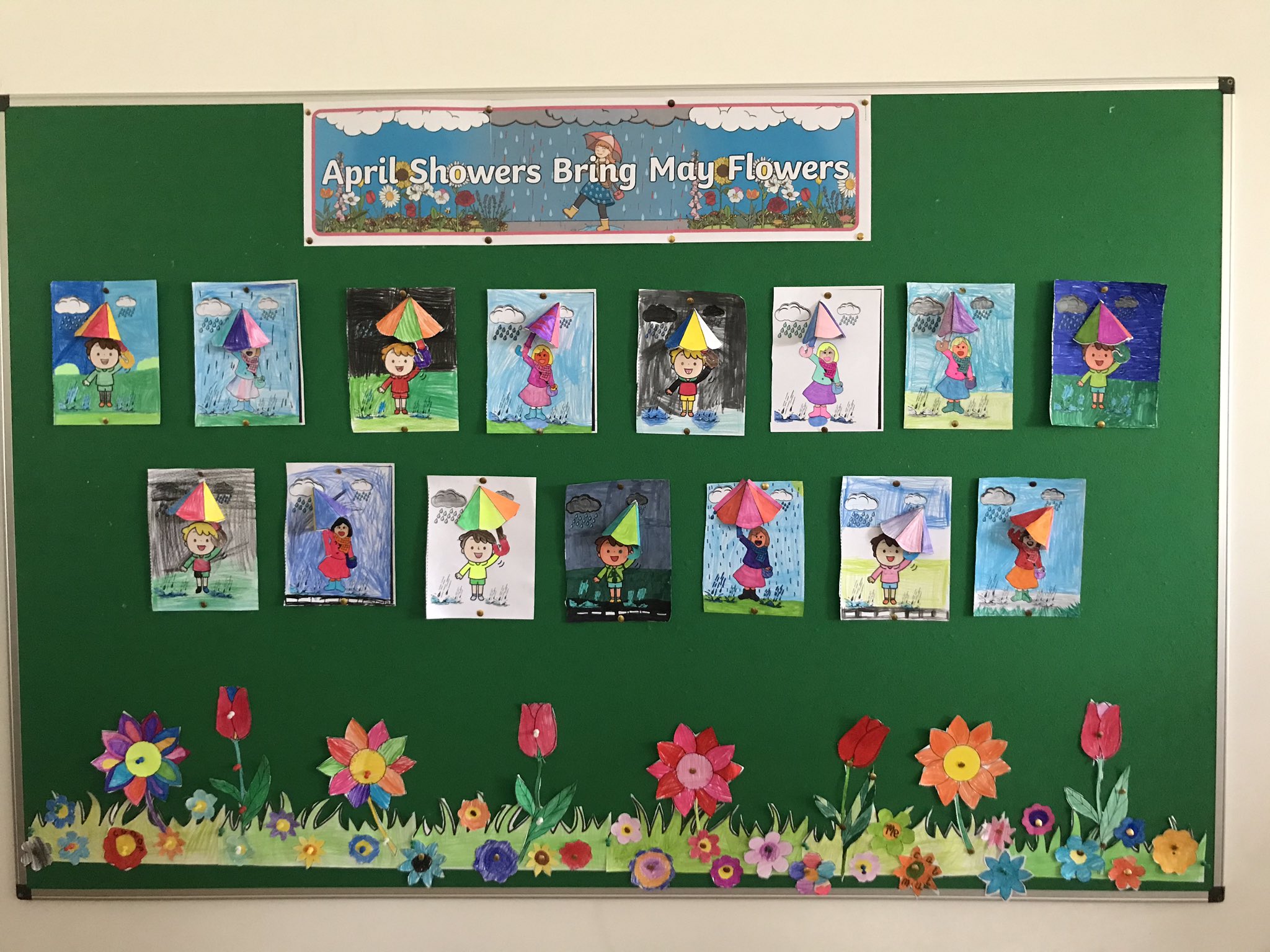 April Showers Bring May Flowers Craft April Showers Bring May Flowers