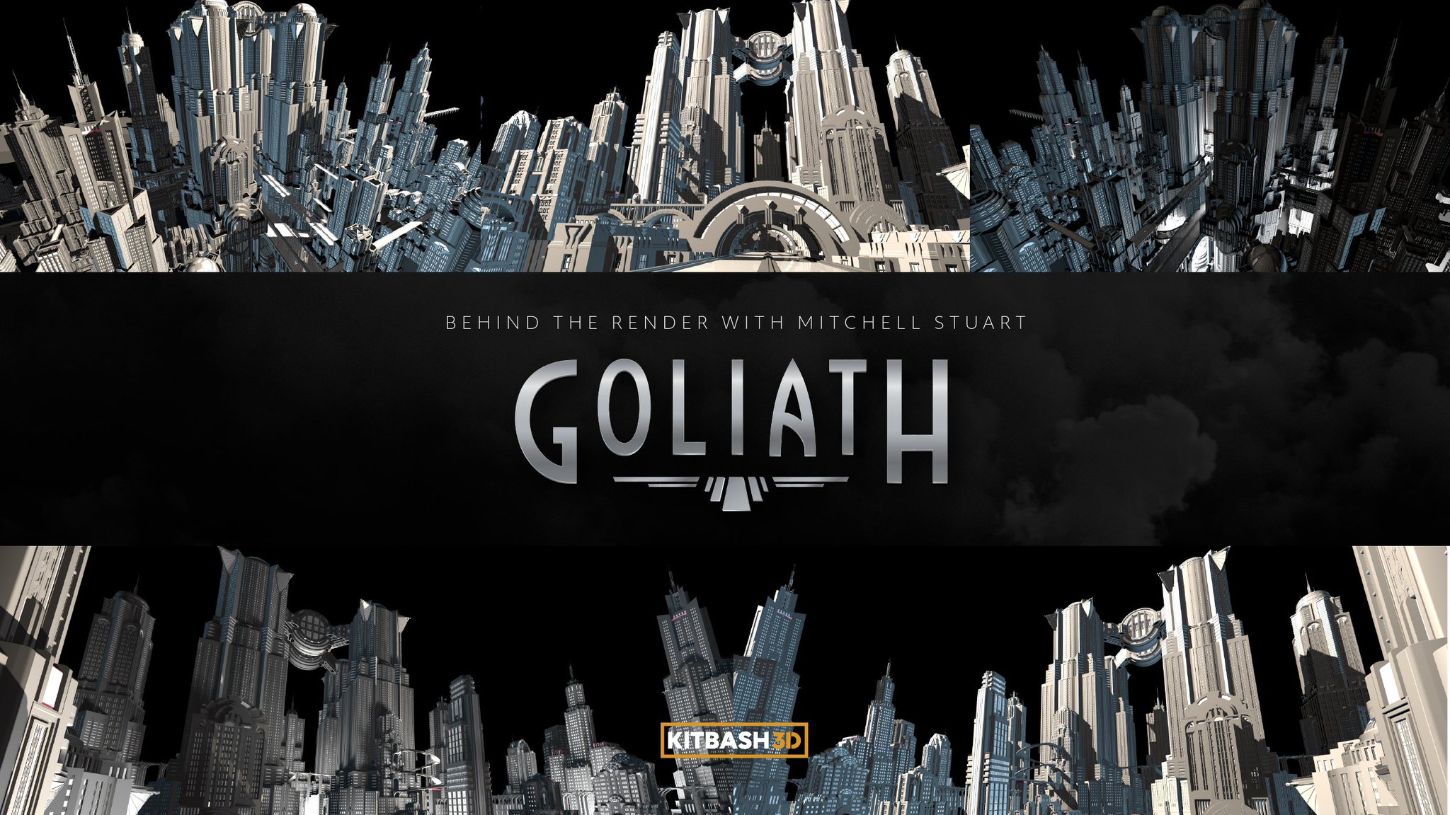 KitBash3D on Twitter: "The stunning cover art for Goliath was designed by none other than Lead ...