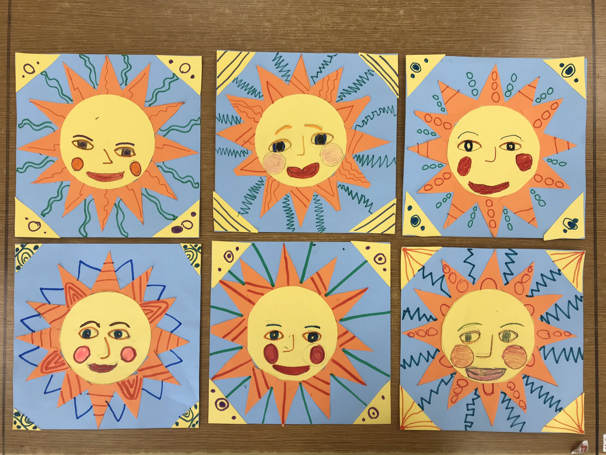 Mexican Sun Art Project