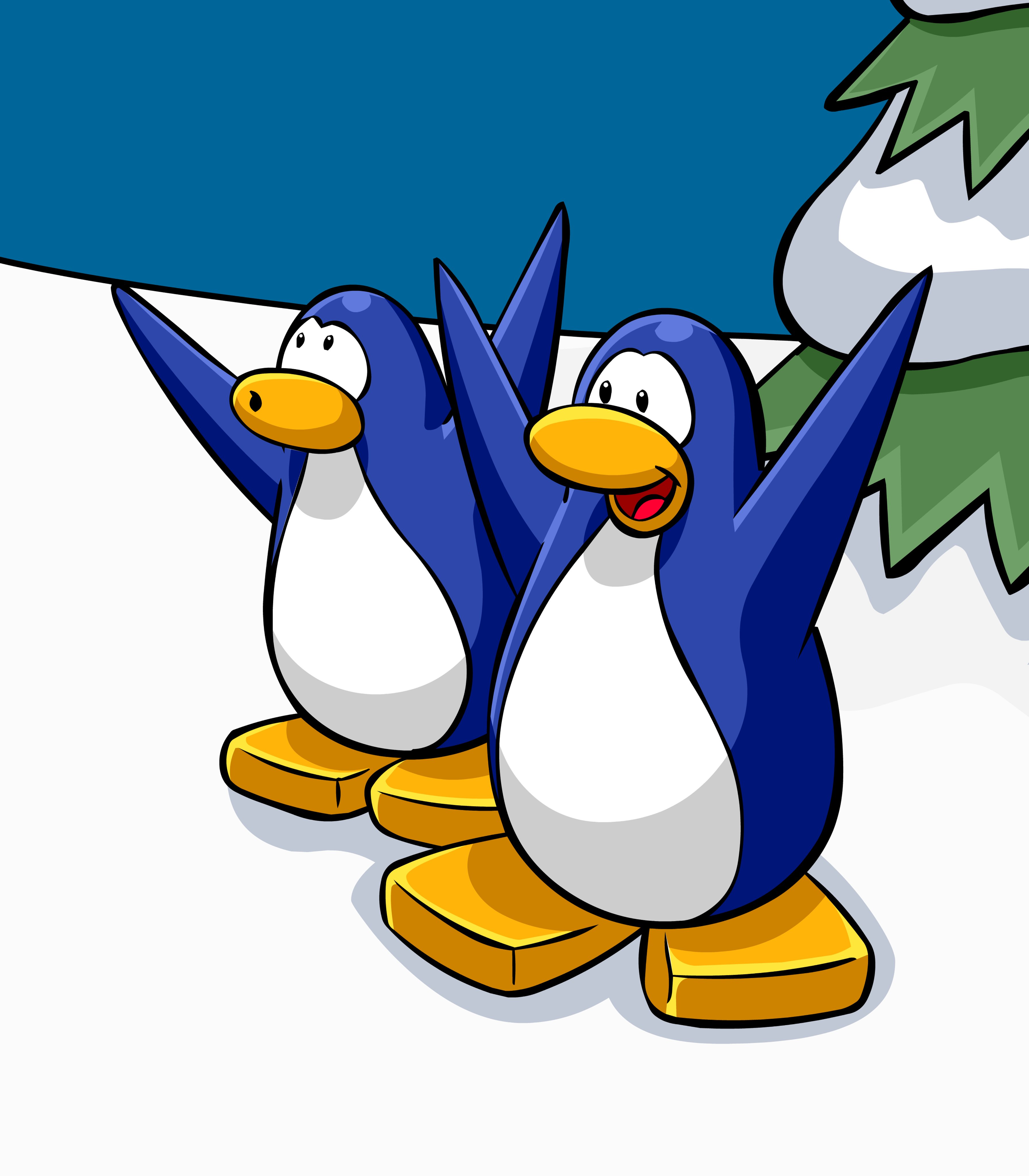 Penguin Running Animation