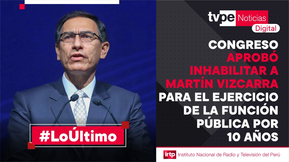 Tvperú Noticias On Twitter 🔴 LoÚltimo Con 86 Votos A Favor Cero