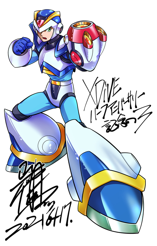 岩本佳浩 アイコンかえました on Twitter: "ロックマンXDiVEハーフアニバーサリー記念3！どういう一人遊びか判った方もいるでしょう。描き終わる頃にはハーフアニバーサリー記念が ...