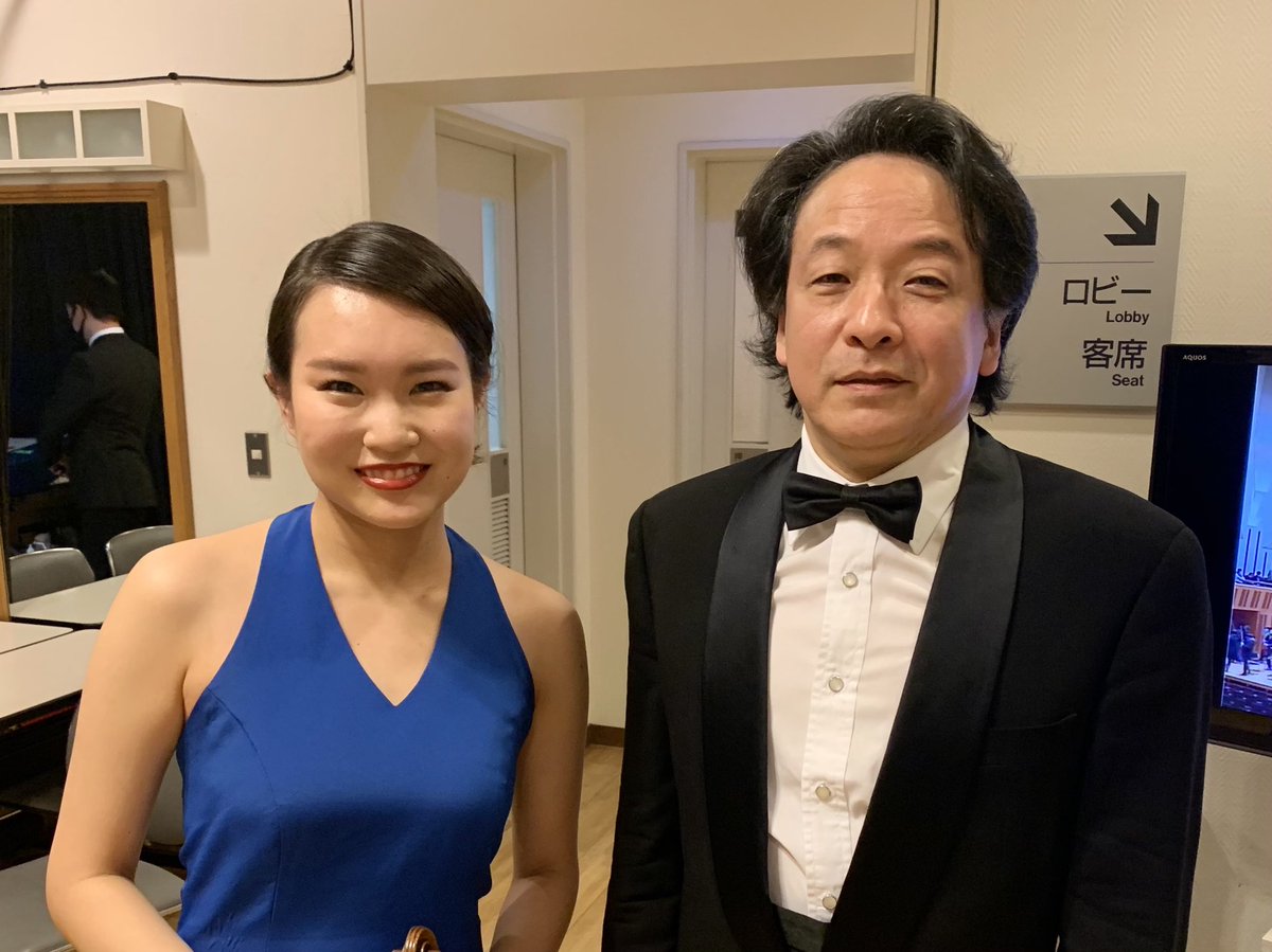 KAJIMOTO on Twitter: "【放送情報】#辻彩奈 4/18(日) 23:20～NHK BSプレミアム『#プレミアムシアター』にて辻がソリストを務めた #N響 公演が放送！#沼尻 ...