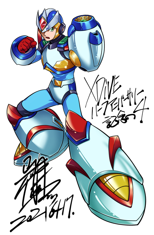 岩本佳浩 アイコンかえました on Twitter: "ロックマンXDiVEハーフアニバーサリー記念4！ 配信見てくれてた人は結構な使いまわしに驚いたのではないでしょうか^^; 漫画版ロック ...