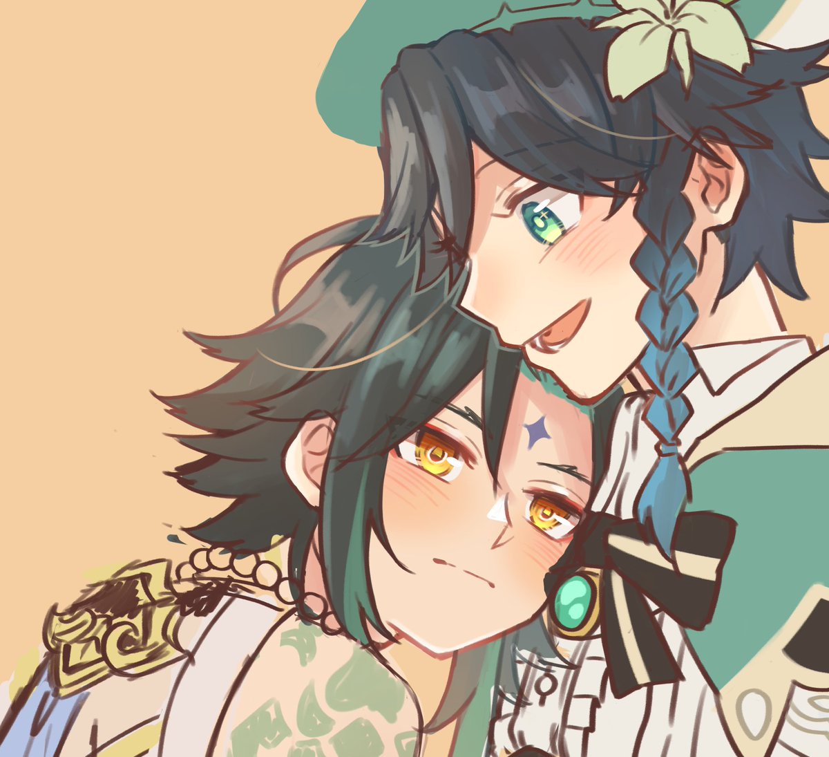 「happy birthday bb xiao pls accept my hum」| eco 🫐KAEYA DAY!🫐のイラスト