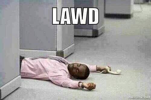 Oh Lawd Fainting Meme