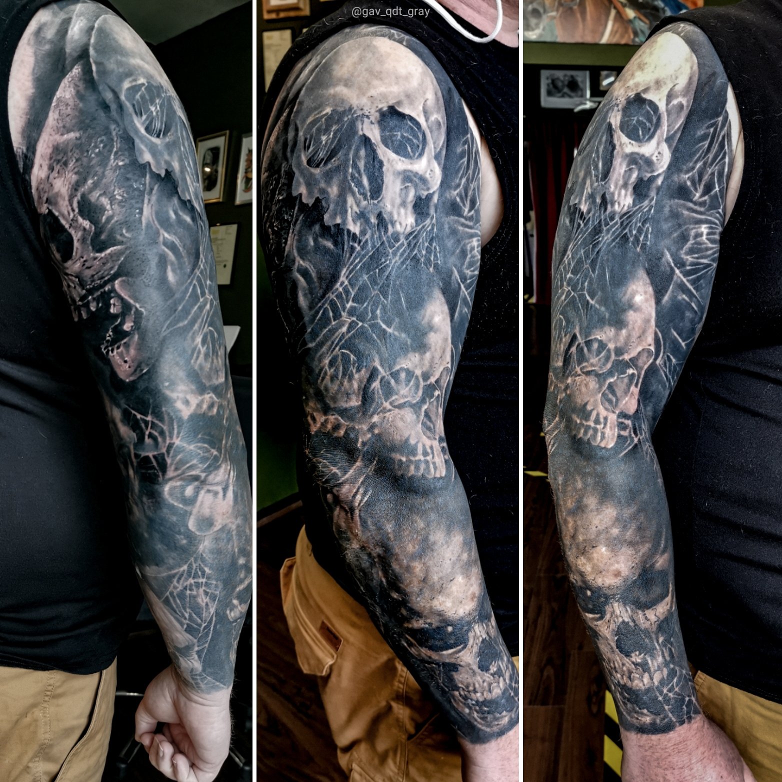 Gothic Tattoo Sleeve