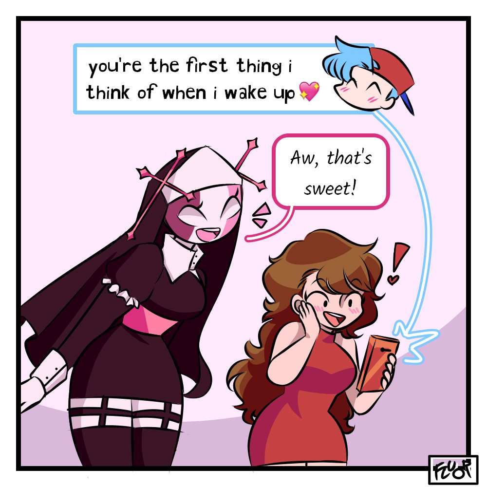 Friday Night Funkin / Mid-Fight Masses] When You Wake Up I 」Fluor 💡 ...