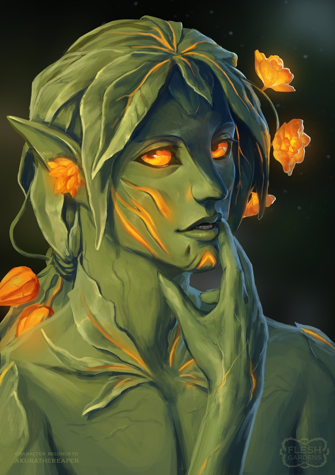 Sylvari Concept Art Men