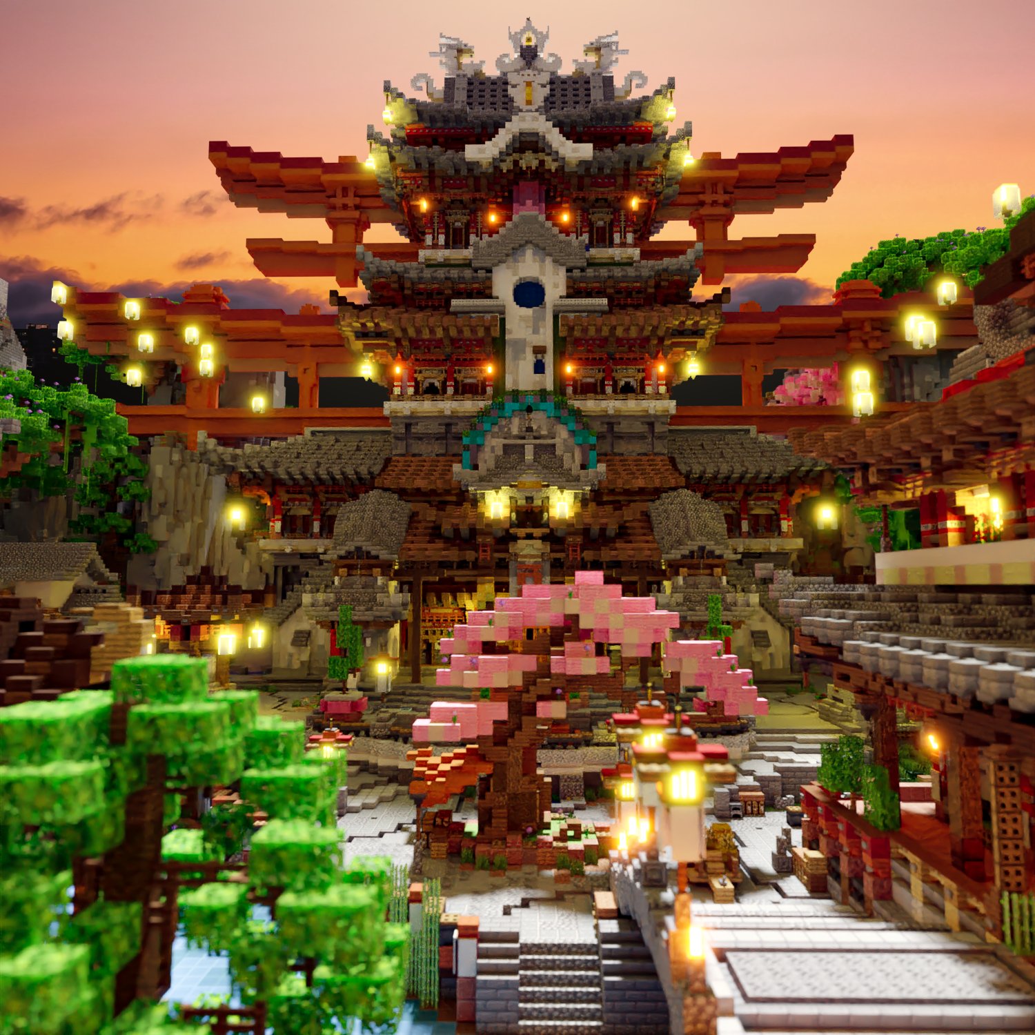 Torii Gate Minecraft