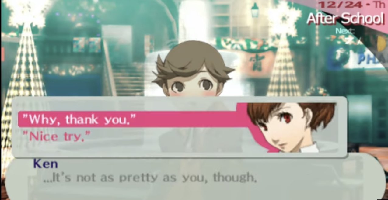 Persona 3 Minako X Ken