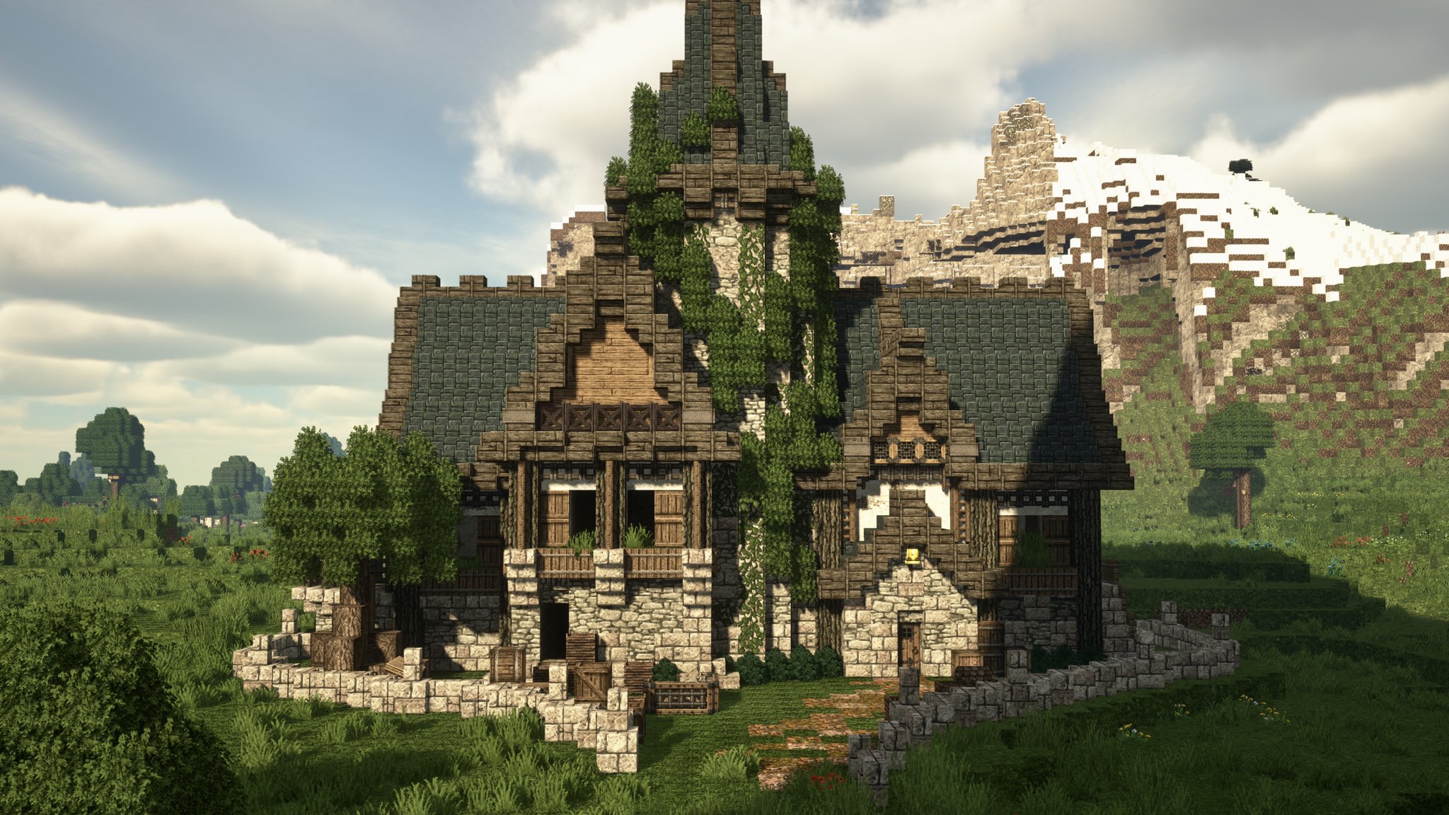 Minecraft Medieval Tavern