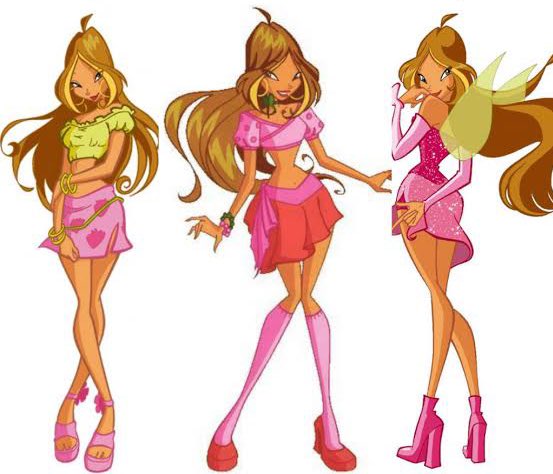Winx Club In Dresses