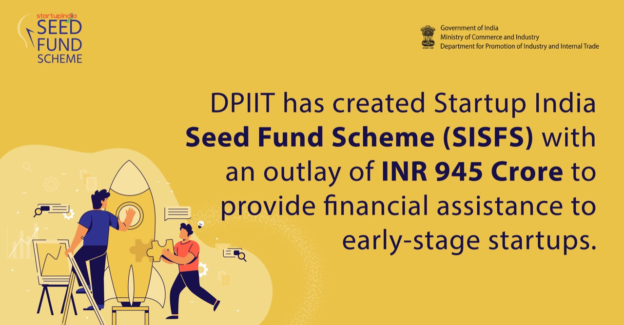 What Is Startup India Seed Fund Scheme (SISFS): Apply, 53% OFF