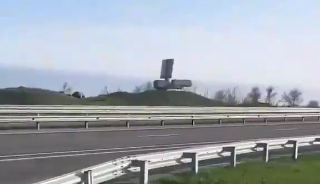 Loud Hawk on Twitter: "Protivnik-GE 59N6-E set up right next to the highway…