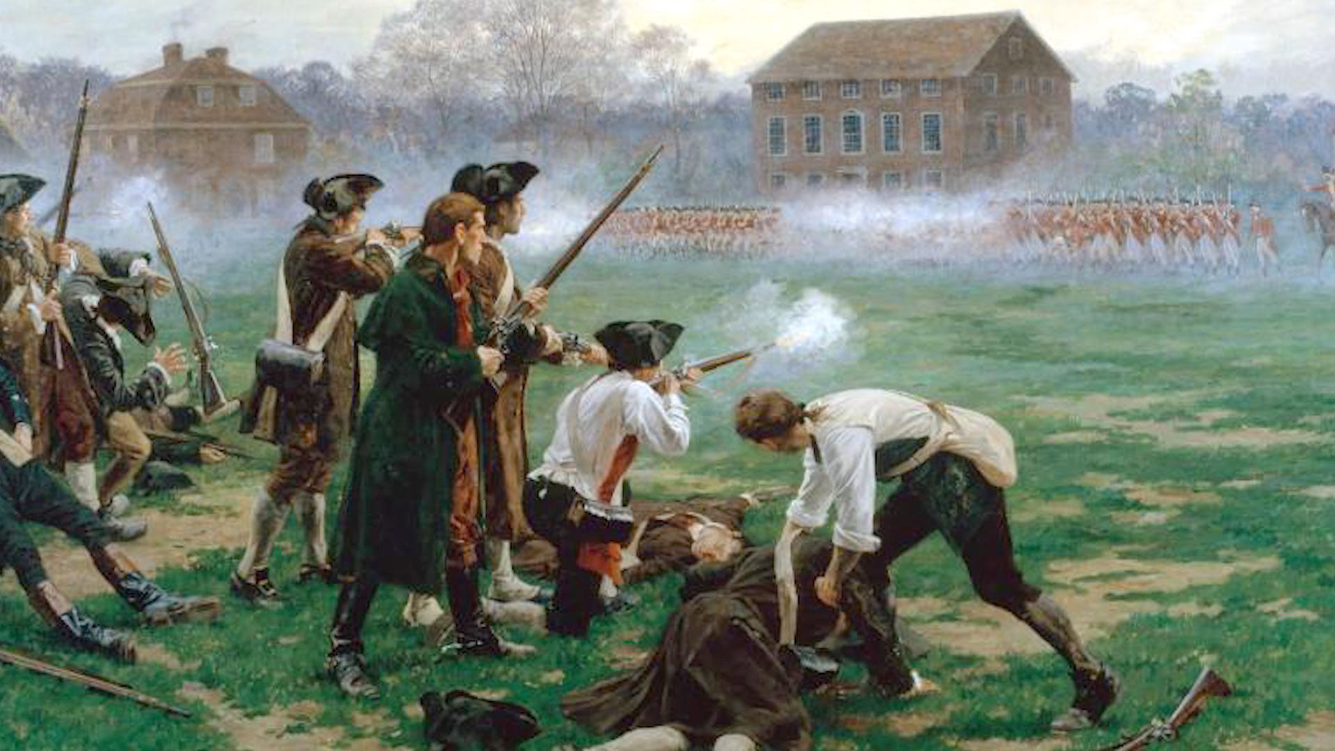 Shot Heard Round The World Revolutionary War