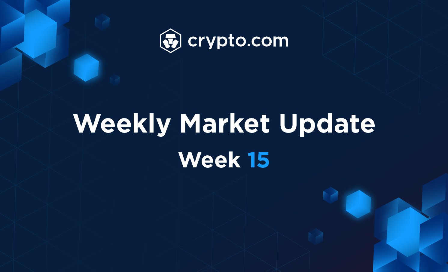 Crypto.com on Twitter: "The https://t.co/vCNztABJoG Weekly Market Update: ️ #BTC & $ETH reached ...