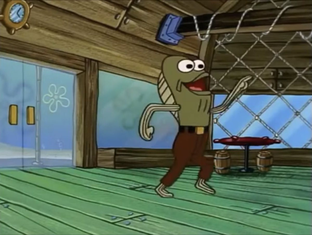 Spongebob Fish My Leg