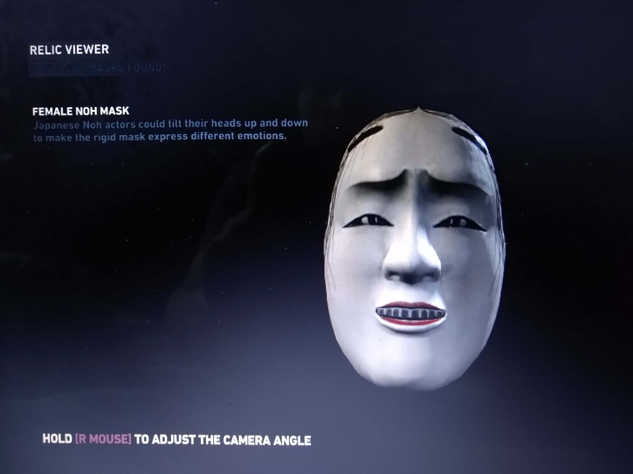 Noh Mask Angle