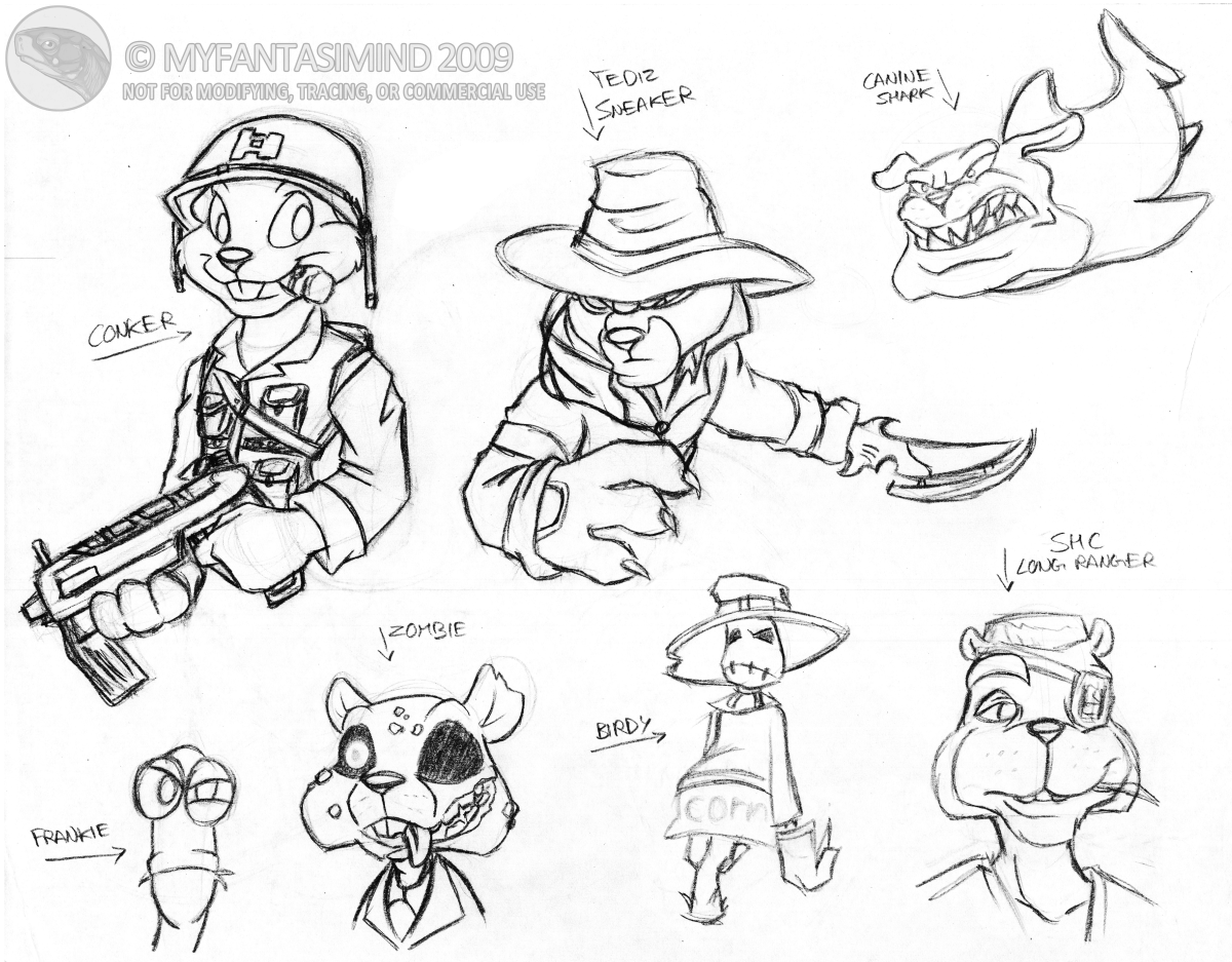 Conker Live And Reloaded Tediz