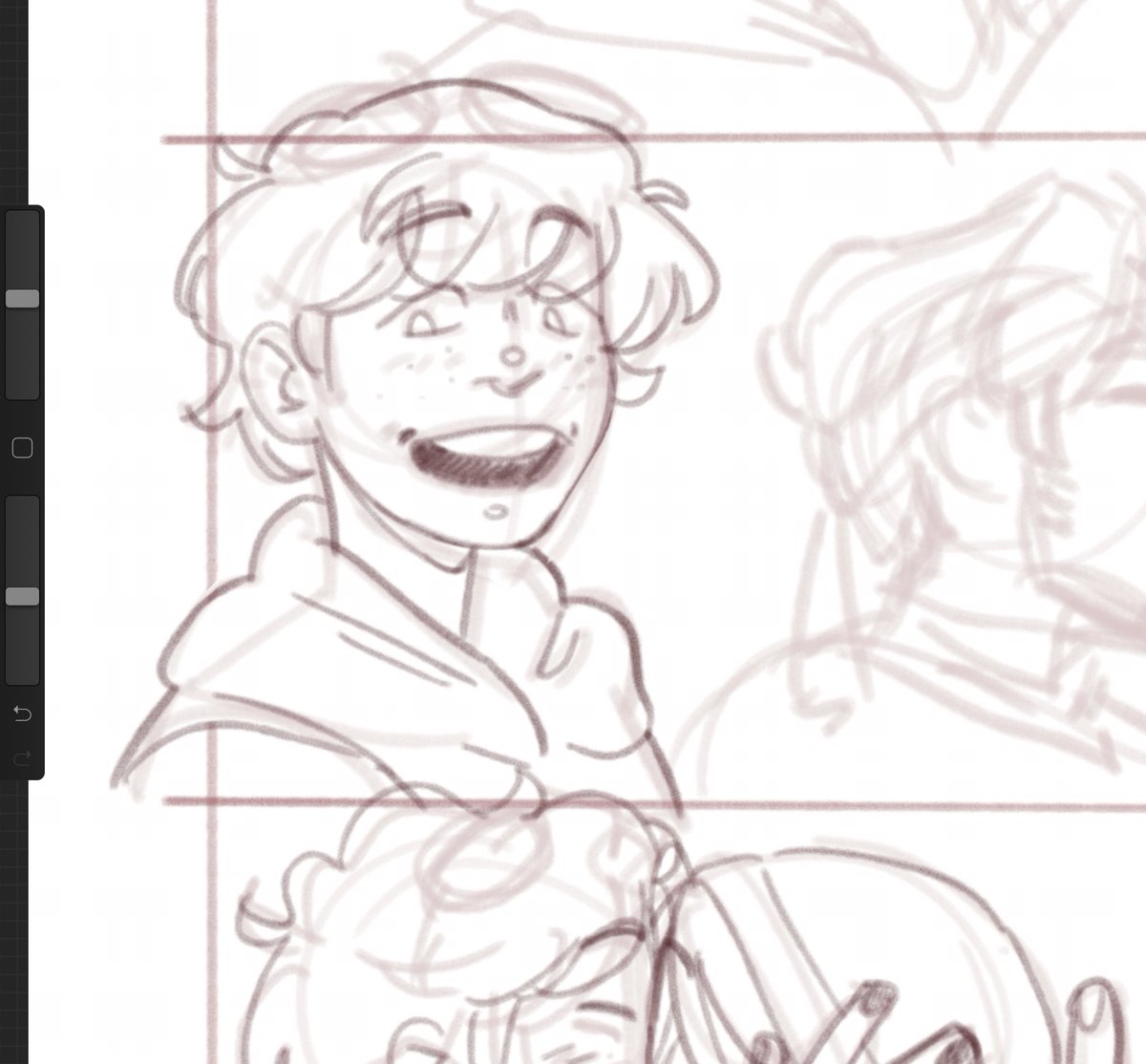 「drawing karl makes brain go brrrrrrr 」|ghost 👻の漫画